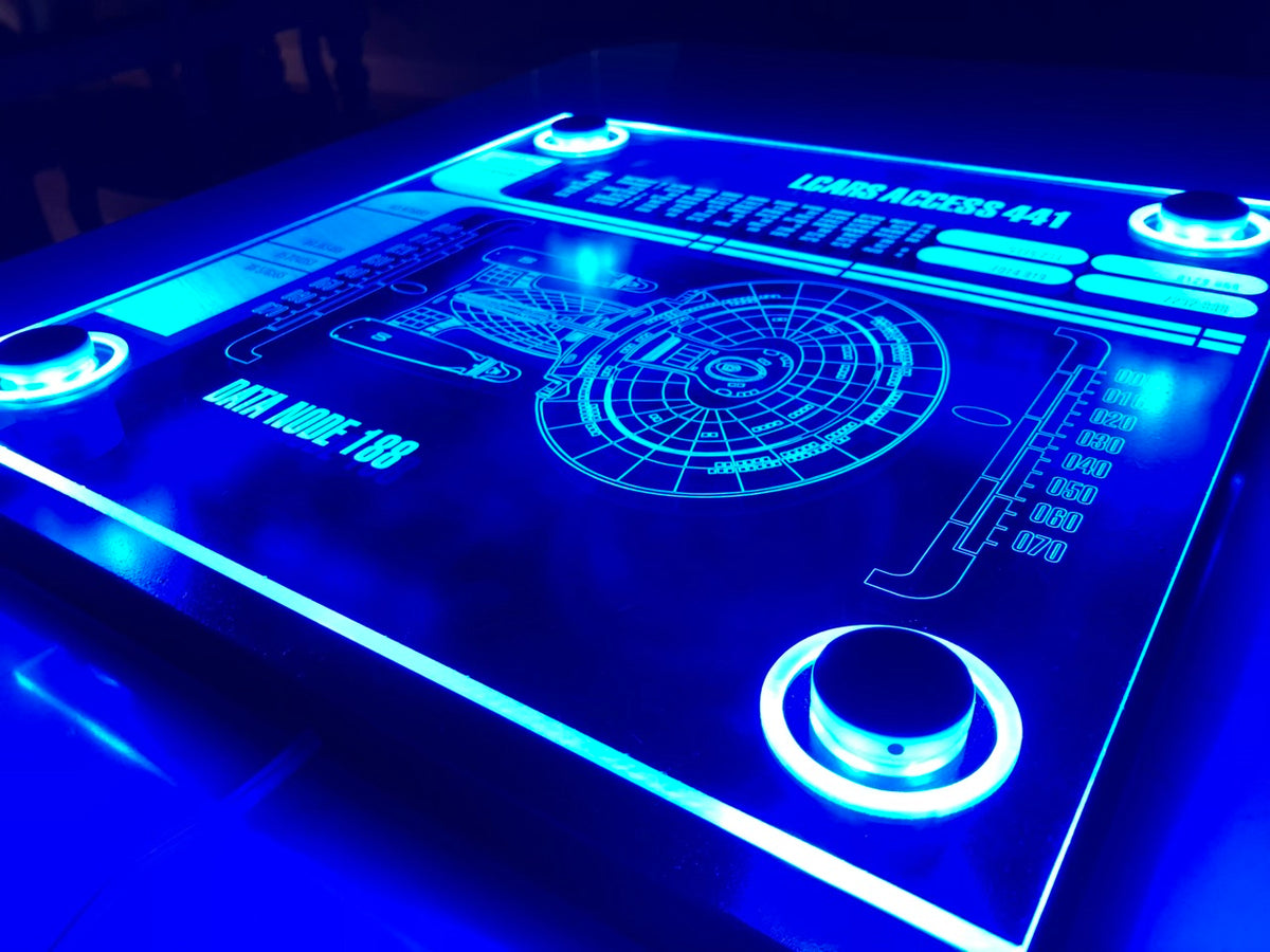 Star Trek LCARS Acrylic Display Wall Art – Kurtinecz Designs